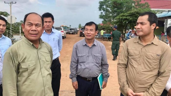 H.E Ouk Rabun Pays an Inspection Visit to the Road and Bridge in Sa ...