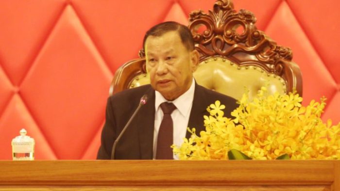 Samdech Say Chhum Chairs the Second Session of the Senate – វិមាន៧មករា