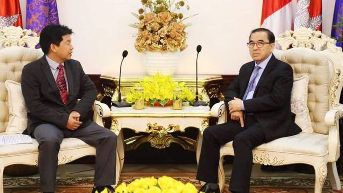 ឯកឧត្តមរដ្ឋមន្ត្រី វេង សាខុន បានអនុញ្ញាតឲ្យសាស្ត្រាចារ្យ Ma Chengxiang ...