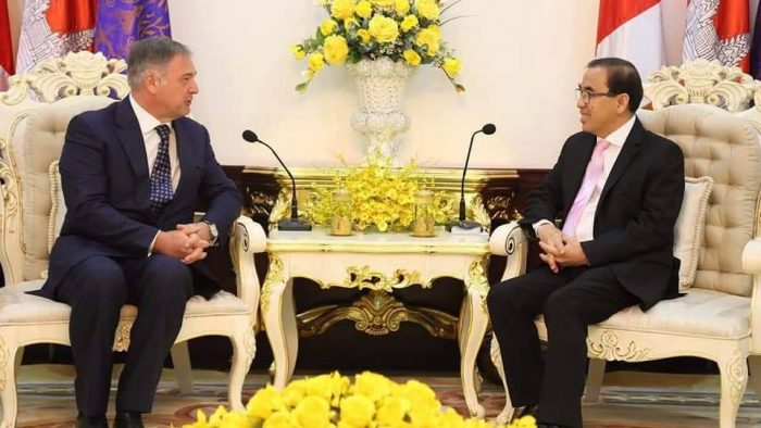 Minister of AFF Receives A President of Austrian Chamber of Commerce ...