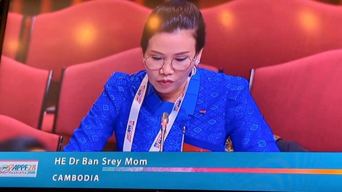 Her H.E Ban Sreymom Attends the APPF Women Parliamentarians – វិមាន៧មករា