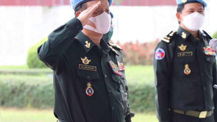 Some 220 Cambodian Peacekeepers Dispatched to Central Africa – វិមាន៧មករា