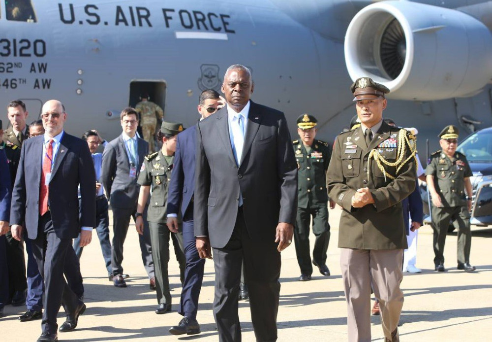 U S Defence Secretary H E Lloyd Austin Paying Official Visit To