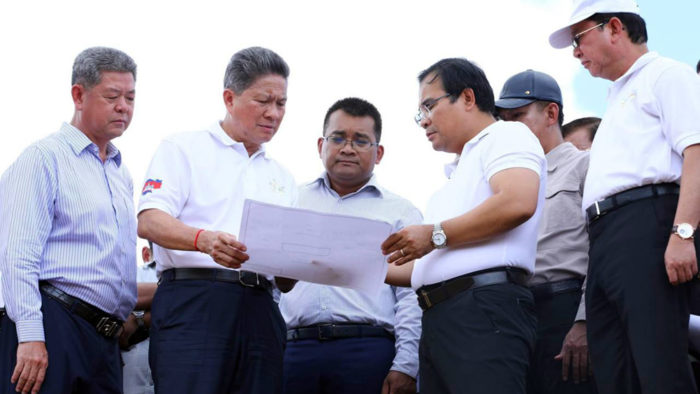 DPM Sun Chanthol Inspects the Groundbreaking Site for Construction of ...