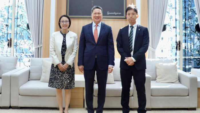 DPM SUN Chanthol Receives Farewell Visit from Chief Representative of ...