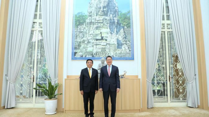 DPM SUN Chanthol Receives Farewell Visit from Thai Ambassador to ...