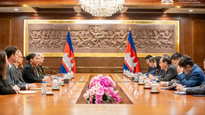 Cambodia, the U.S. Committed to Further Strengthening Ties – វិមាន៧មករា