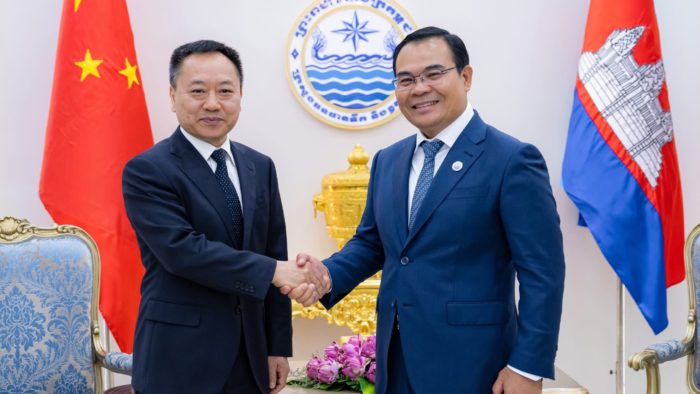 ឯកឧត្តមរដ្ឋមន្ត្រី ថោ ជេដ្ឋា អញ្ជើញជួបពិភាក្សាទ្វេភាគីជាមួយឯកឧត្តម Li ...